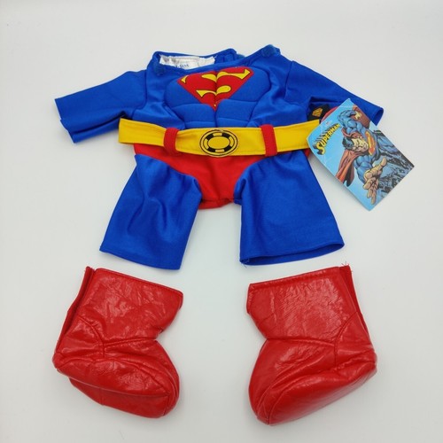 Build A Bear Superman Outfit With Plush Muscles And Red Boots - No Cape ...