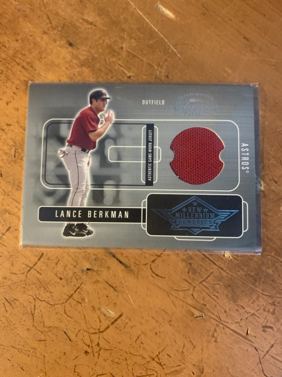 2002 Donruss Classics New Millennium Classics #NMC17 Lance Berkman Jsy ...