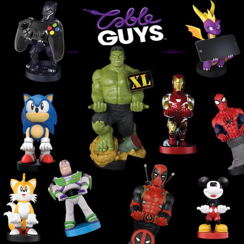 Cable Guy Guys PS4 Xbox One Gaming Controller Phone Holder Figurine ...