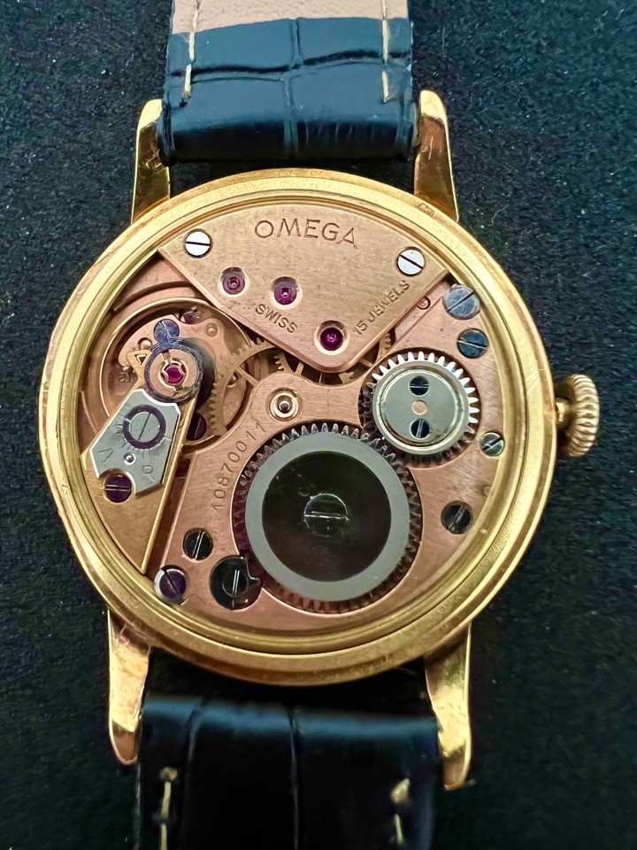 1946 Omega 30t2rg Chronometer solid 18 k gold | eBay