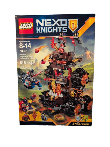 LEGO Nexo Knights 70321 - General Magmar's Siege Machine of Doom - NEW ...