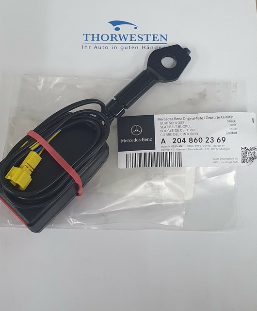 Mercedes Benz W204 Gurtschloss vorne A2048602369 günstig kaufen | eBay