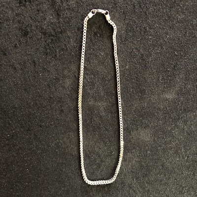 925 sterling silver box link necklace chain 8 Grams | eBay