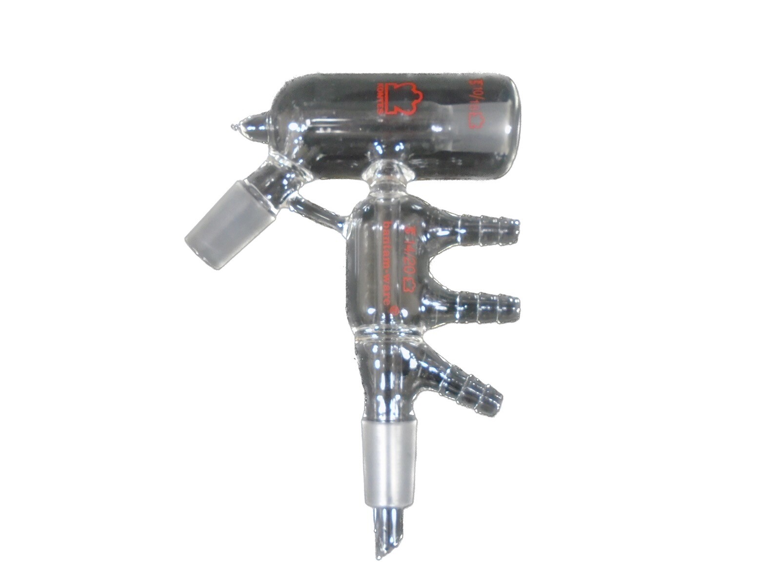 KIMBLE KONTES Jacketed Short Path Distillation Head 14/20 Jnt 287150 ...