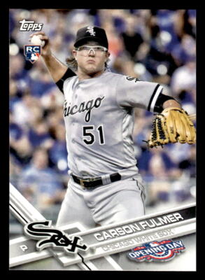 2017 Topps Opening Day Carson Fulmer #121 Chicago White Sox Baseball ...