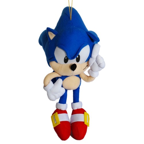 Sonic the Hedgehog Classic Sonic Plush Toy 9" Official Licensed Great ...