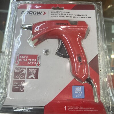 Arrow Fastener Glue Gun Dual Temp Light Weight Drip Resistant Precision ...