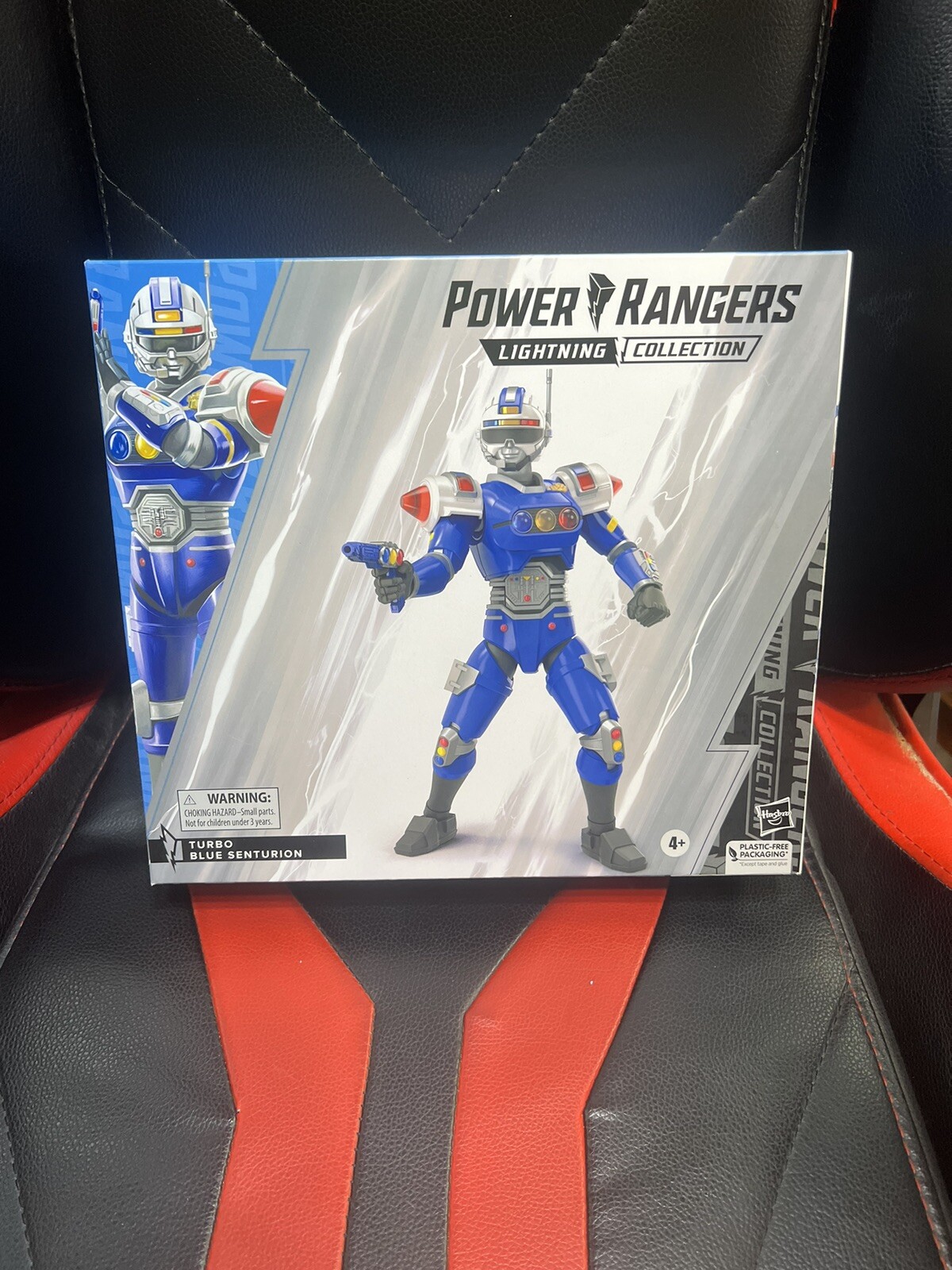Power Rangers Lightning Collection Turbo Blue Senturion 6" Action ...