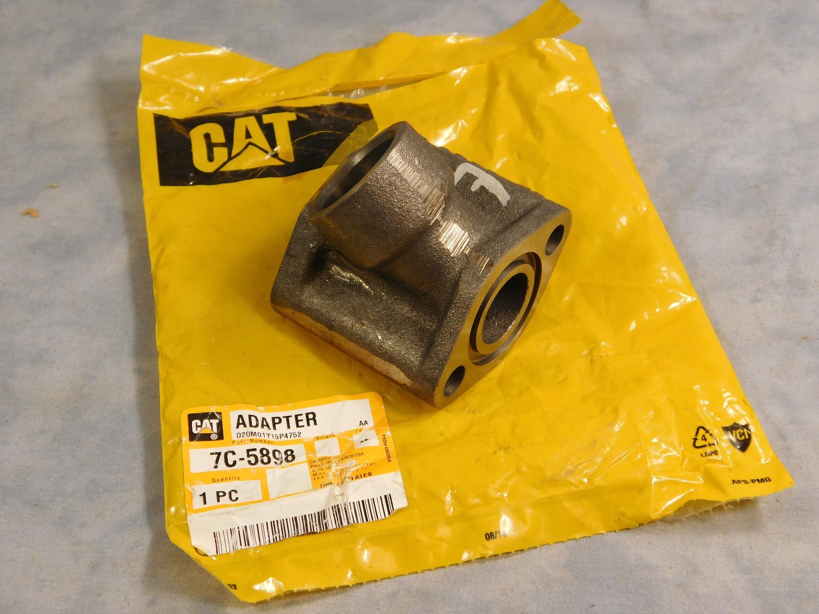 7C-5898 CATERPILLAR ADAPTER | eBay