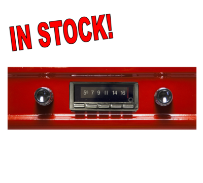 1960-1963 Chevy C10 Truck Reproduction Radio w/ Bluetooth USB Aux AM/FM ...