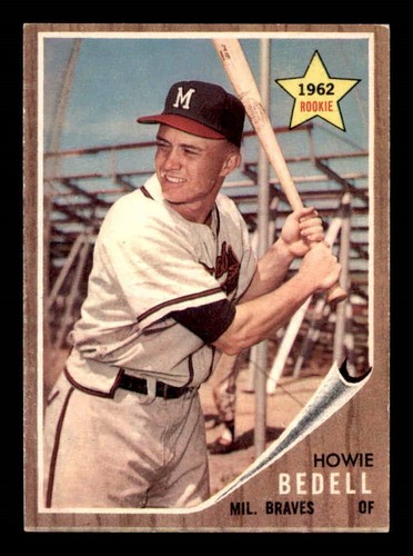 1962 Topps Baseball #76 Howie Bedell EX/MT *e2 | eBay