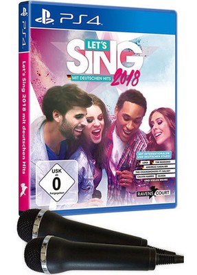 Sony PS4 Playstation 4 Spiel * Let´s Sing 2018 * Lets Sing 18 mit ...