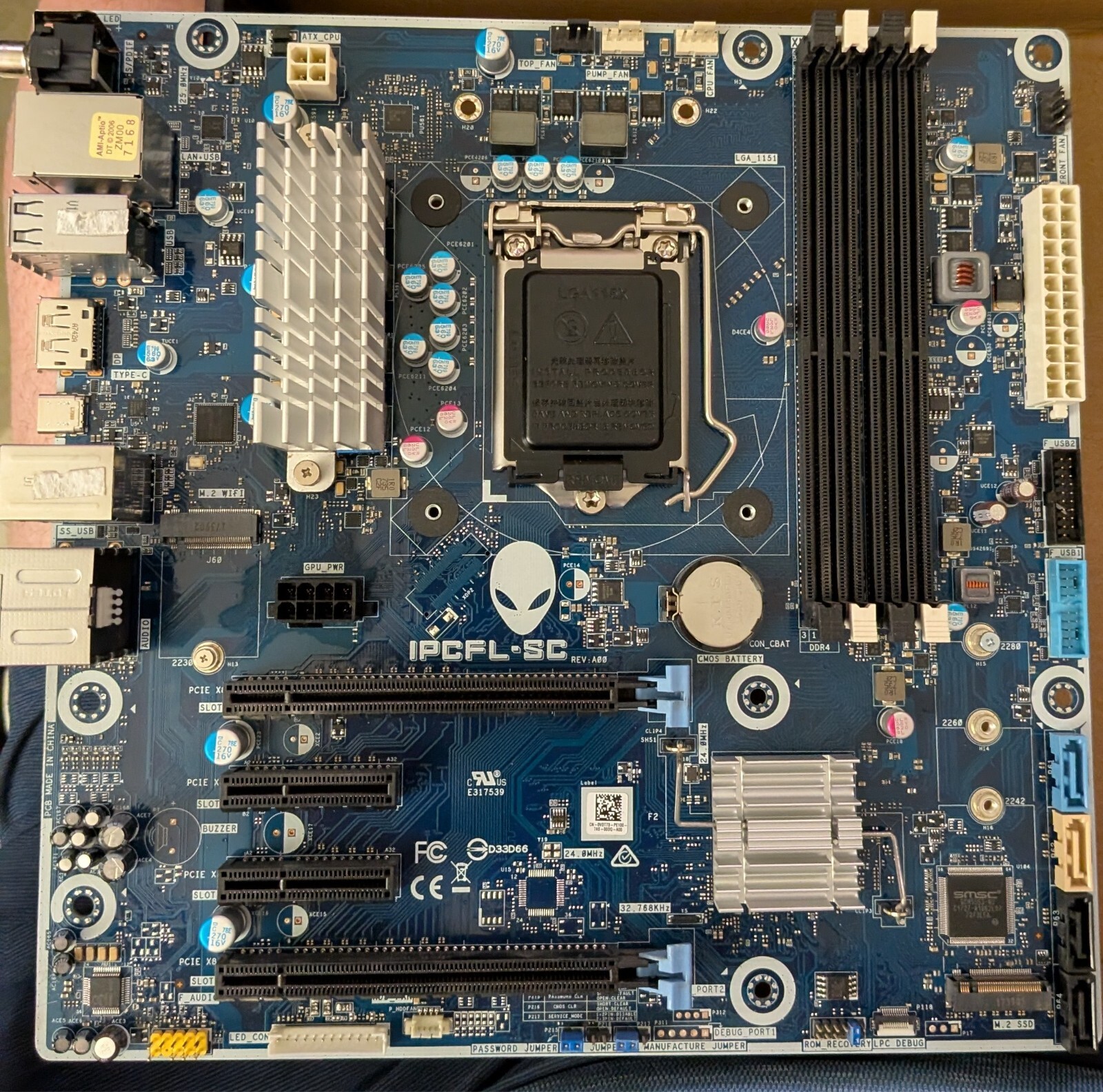 Dell Alienware Aurora R7, LGA 1151, Intel Desktop Motherboard (IPCFL-SC ...