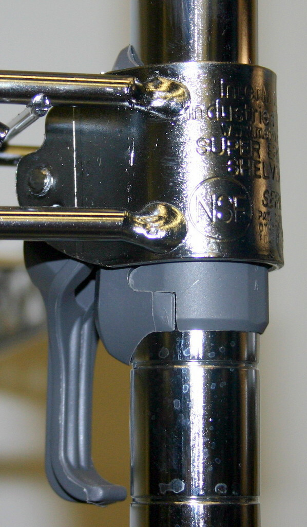 METRO SUPER ADJUSTABLE CHROME WIRE SHELF, SHELVING RACK UNITS, 6 ...