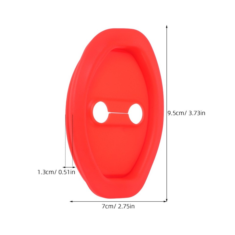 4 Pcs Door Lock Protective Cover Latch Protector Car Latches Protectors ...
