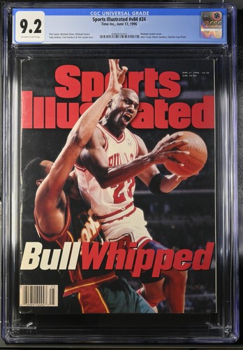 CGC 9.2 Sports Illustrated Magazine June 17, 1996 Michael Jordan ...