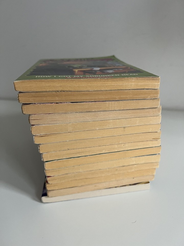 Goosebumps Lot 14 Give Yourself Books R.L. Stine First Printings 90s ...