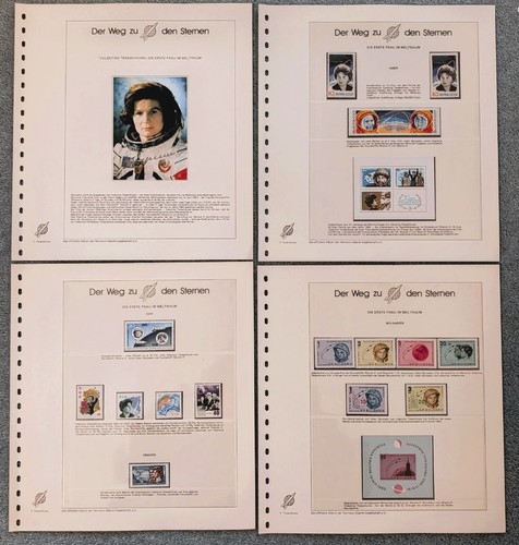 SPACE STAMPS:The First Woman in Space: Valentina Tereshkova MNH ...