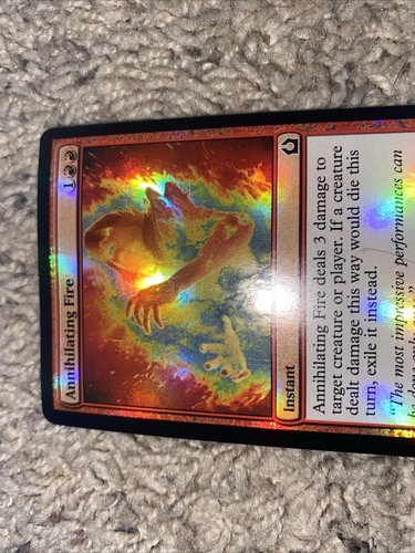 1x Annihilating Fire | FOIL | Return to Ravnica | MTG Magic Cards | eBay