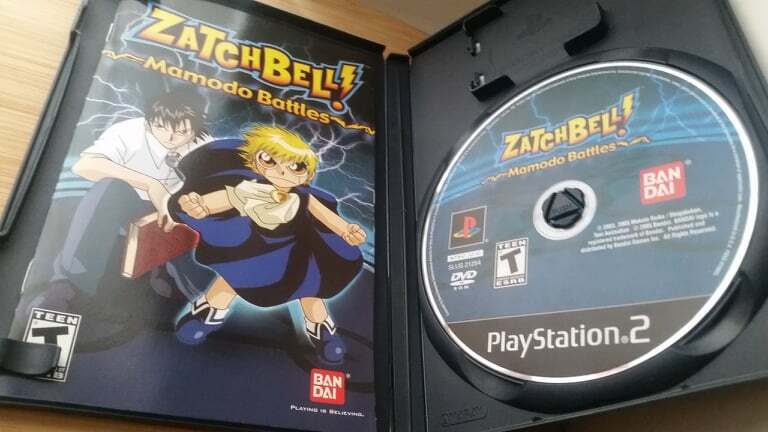 Zatch Bell Mamodo Battles Sony PlayStation 2 PS2 Authentic w/ manual ...