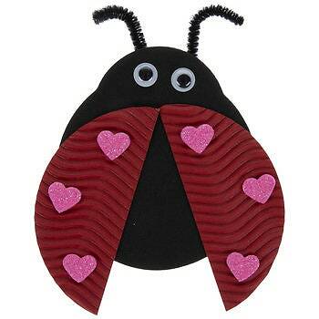 Ladybug Valentine Craft For Kindergarten