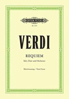 Verdi Requiem: Vocal Score, Verdi, Soldan 9790014022082 Fast Free ...