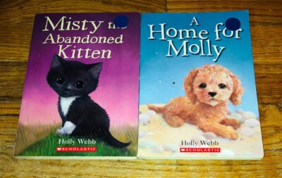 Lot of 2 Holly Webb Children's Chapter Book Molly Misty Kitten Puppy ...