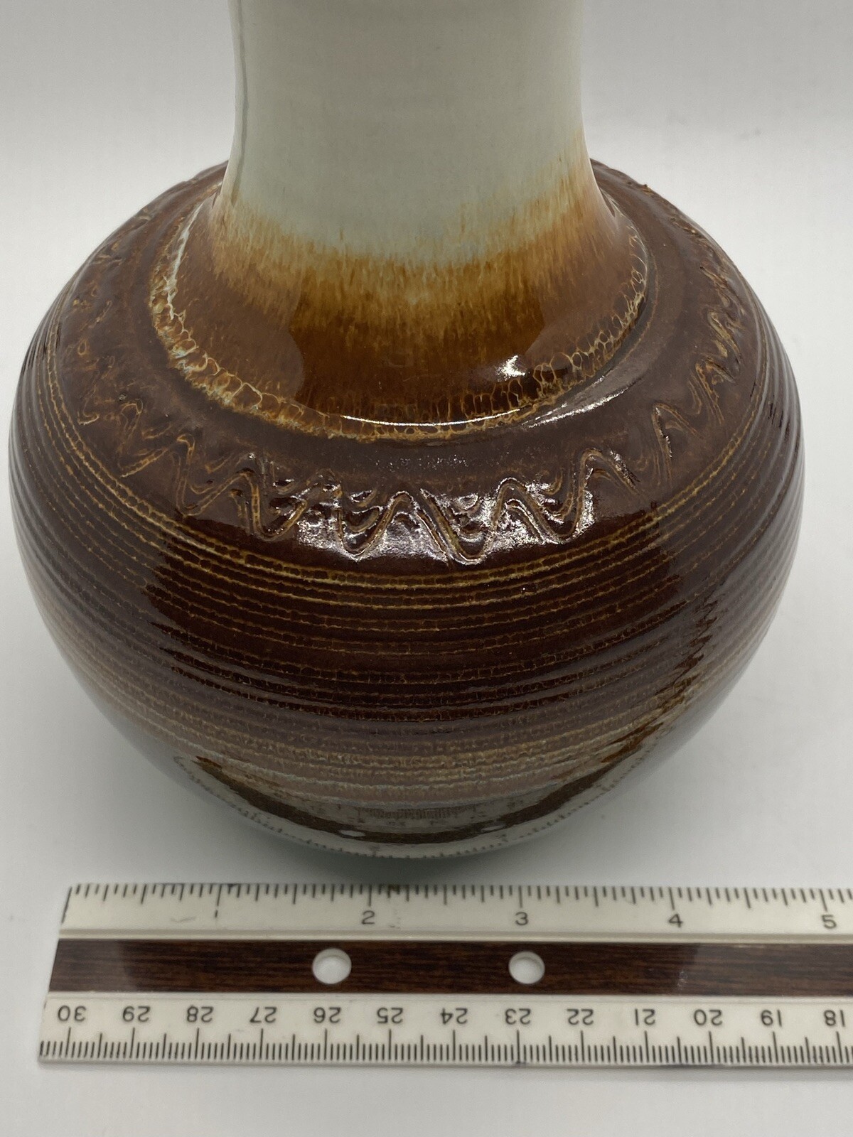 Vintage Dryden Original Pottery Vase Signed "81 Loi" One of a Kind | eBay