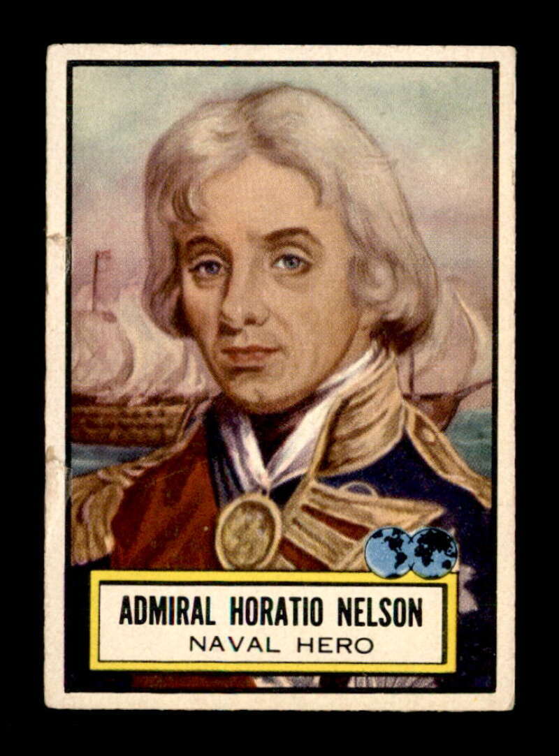 1952 Topps Look n See #109 Adm. Horatio Nelson G/VG X2793973 | eBay