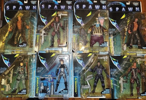 New McFarlane Spawn The Movie Set of 8 Action Figures 1997 | eBay