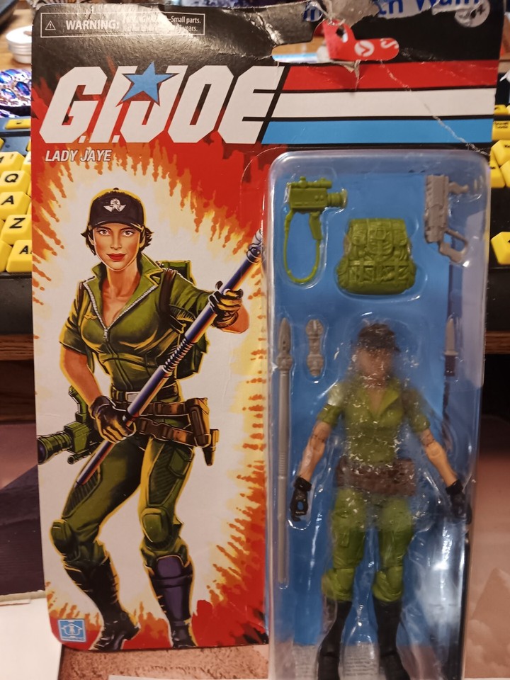 Hasbro G.I. Joe Retro Collection Lady Jaye 6" Action Figure NEW | eBay