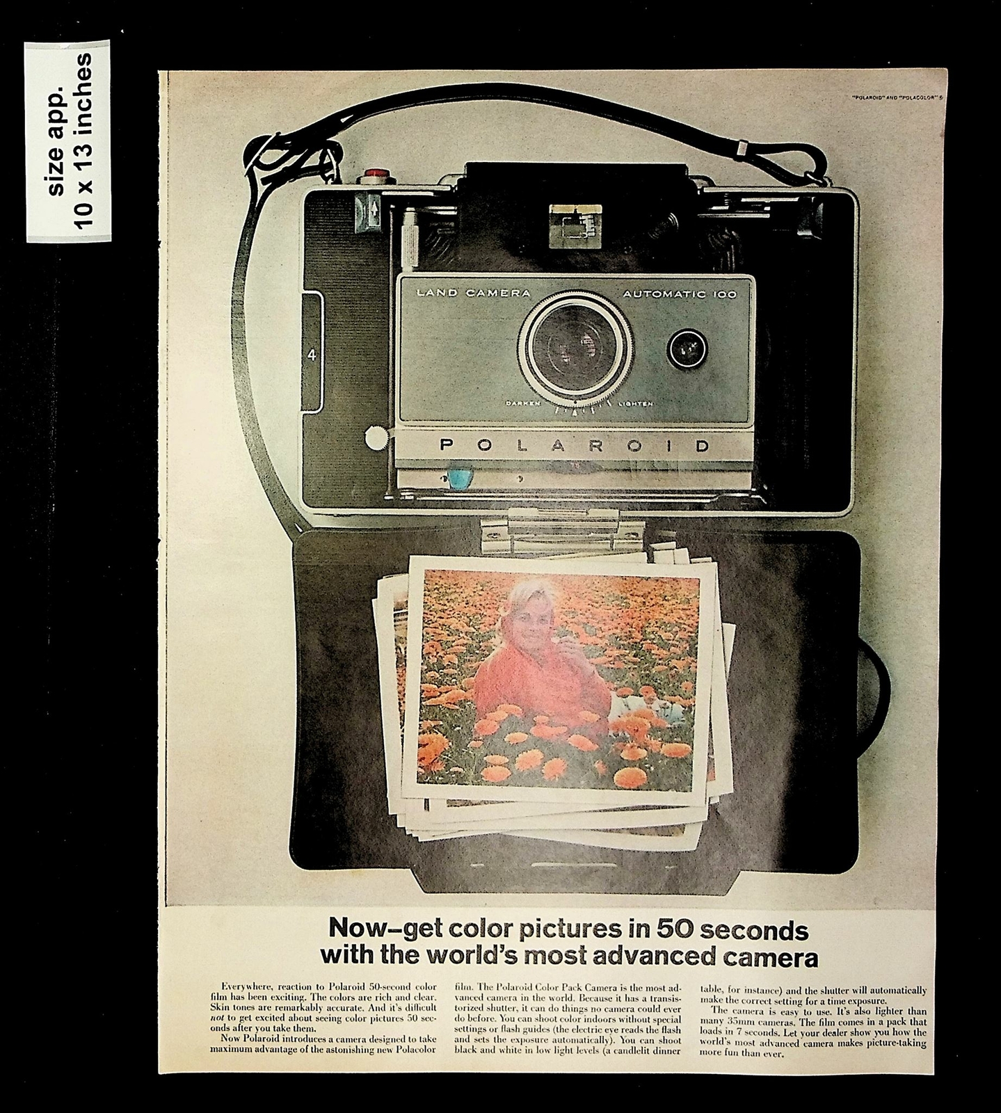 First Instant Color Film 1963