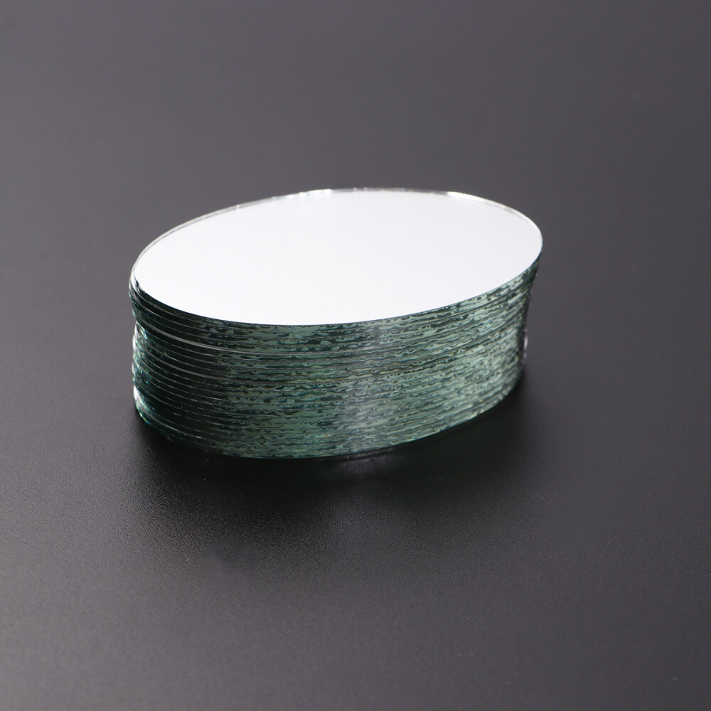 Craft Mirror Pieces Small Round Craft Mirrors Makeup Mirror Round Glass ...