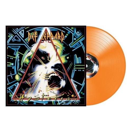 ORANGE COLORED COLOR DEF LEPPARD HYSTERIA 2LP RECORD VINYL NEW SEALED ...