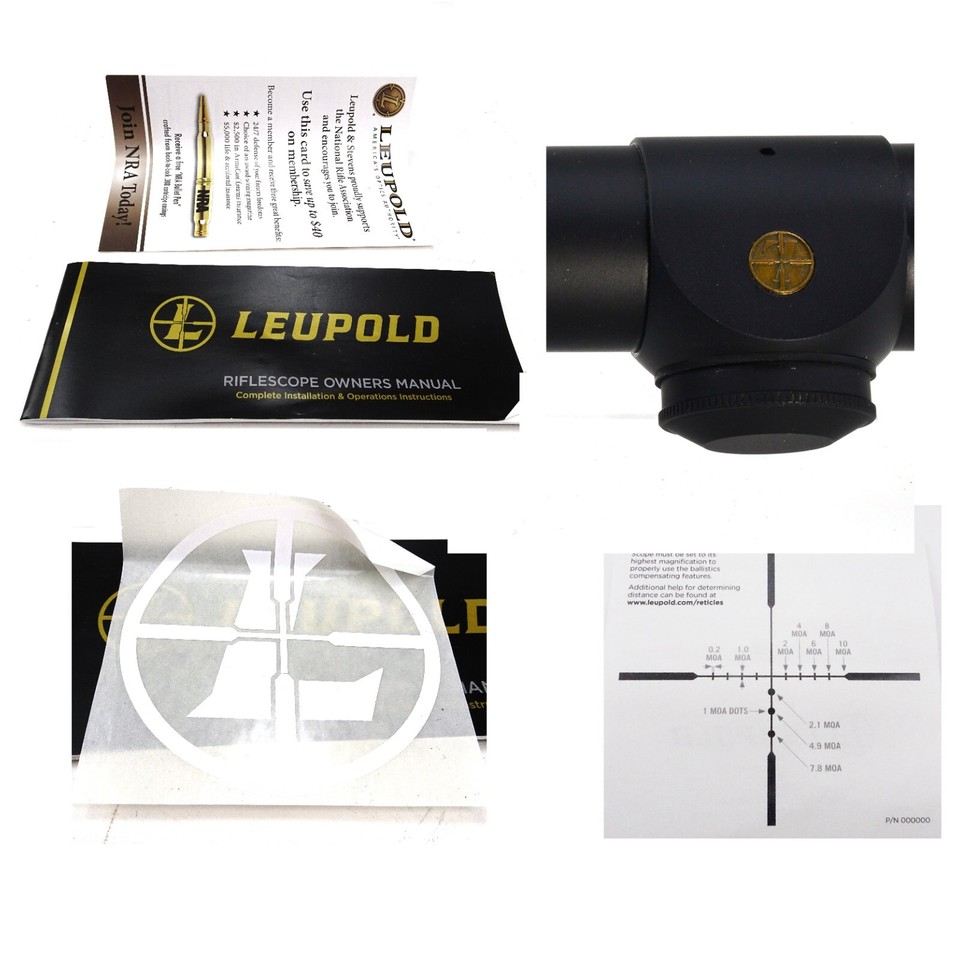 Leupold Vari-x 3.5 x 10 III Hunting Sight / Scope in original box caps ...