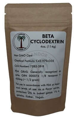 Beta Cyclodextrin Powder - 4 Ounces (114 grams) | eBay