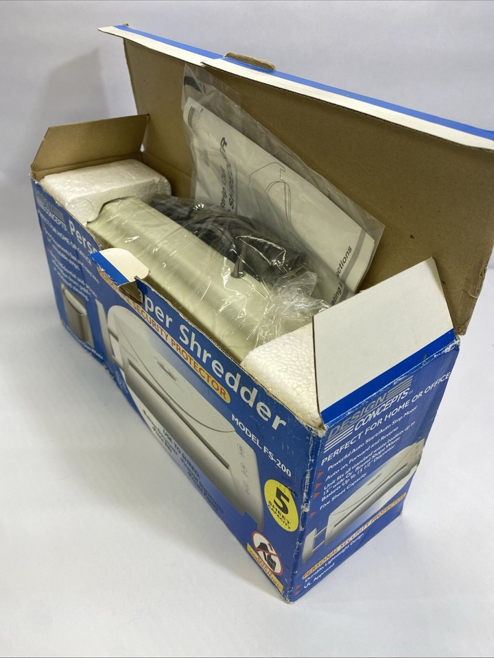 Paper Shredder Design Concepts FS-200 Personal Paper Shredder Portable ...