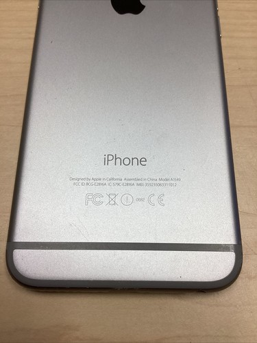 Apple iPhone 6 Silver A1549 - [AS-IS] | eBay
