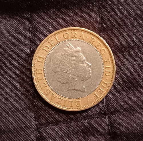 2002 Commonwealth Games £2 Coin. Wales Commonwealth Two Pound Coin ...