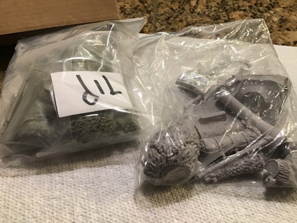 Nuts Planet 1/10 SAPPER Foot Grenadiers of the guard Resin Model Kit 3 ...