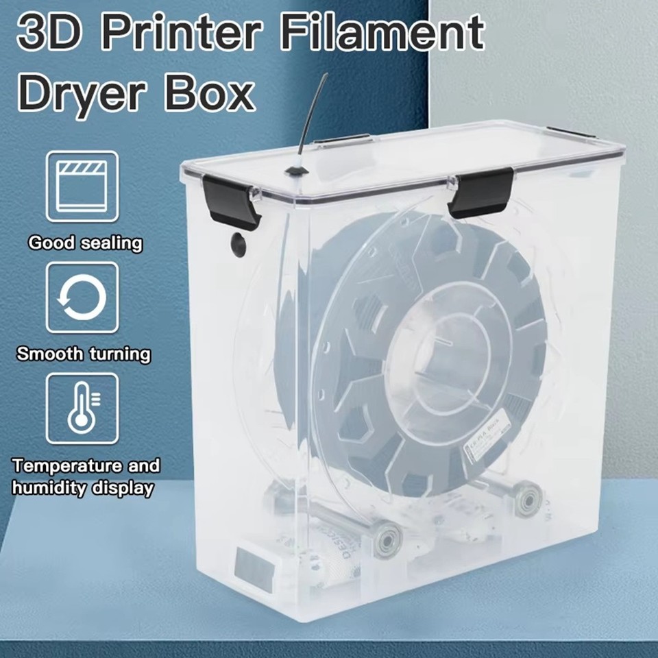 2Pcs 3D Printer Filament Dryer Box Airtight and Moisture-Resistant5917 ...