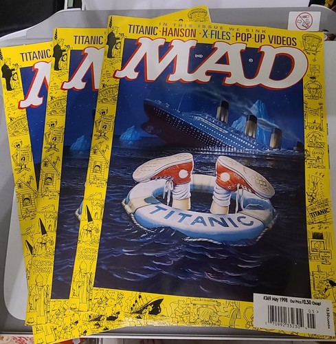 Mad Magazine 1998 Titanic edition, new but smells like cigarette smoke ...