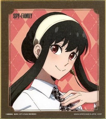SPY FAMILY Yor Forger Shikishi Collection De Jouets K | eBay