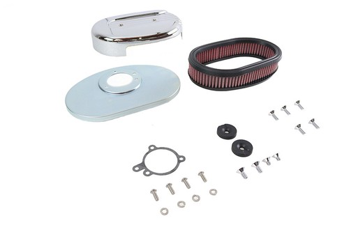 Shorty Oval Air Cleaner Kit fits Harley Davidson | eBay