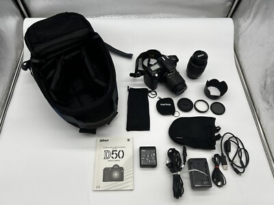Nikon D50 DSLR CAMERA Package with lenses | eBay