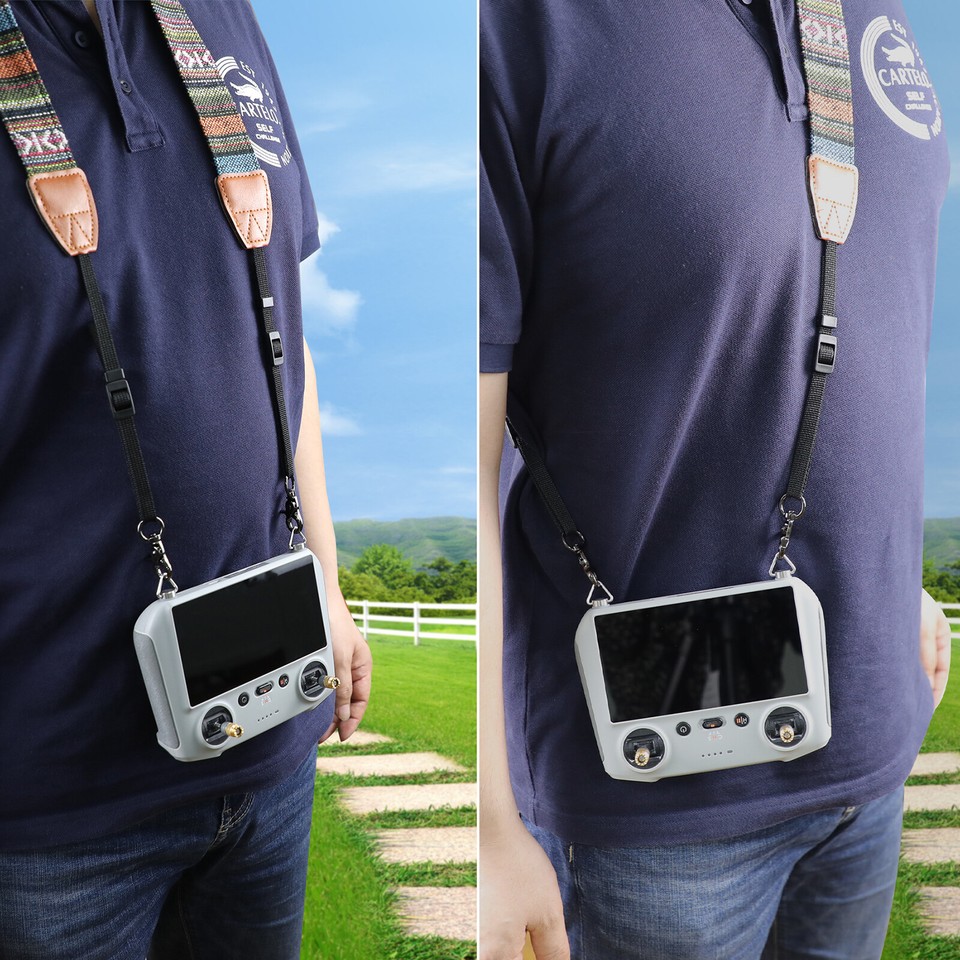 For DJI RC/RC Pro/DJI RC Screen Smart Controller Lanyard Neck Strap ...