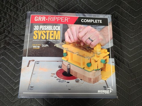 MICROJIG GRR-RIPPER GR-281 Complete 3D Pushblock System, Yellow | eBay