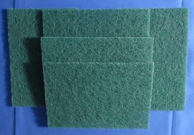 Premiere Heavy Duty Green Scrubbing Scouring Pad - General, Pot/Pan 6 ...