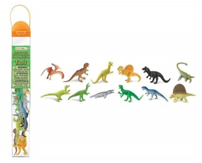 Carnivorous Dinos 12 Pieces 2"- 3" Toob Safari #699004 Dinosaurs T Rex ...
