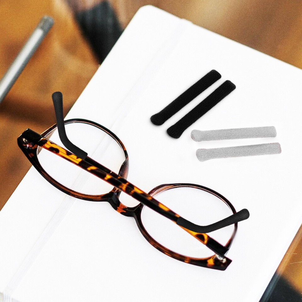 4 Pcs Ear Pad Accessories for Glasses Eyeglass Arm Covers Spectacle ...